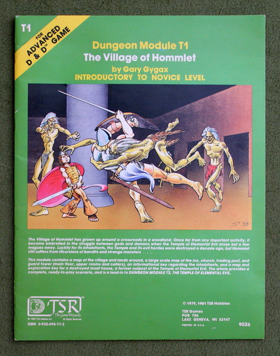 The Village of Hommlet (Advanced Dungeons & Dragons Module T1)