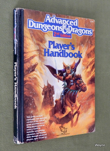 Ad&d 2nd Ed Player's Handbook